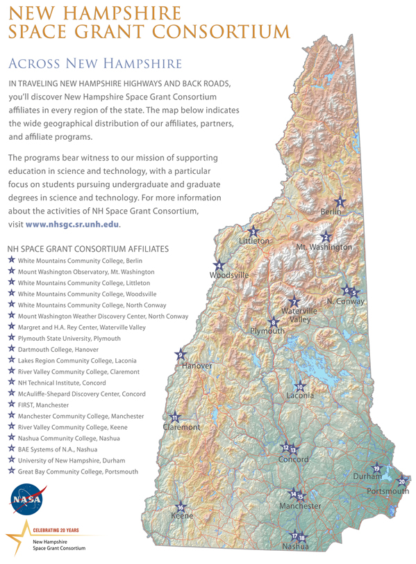 NH Space Grant Consortium Affiliates